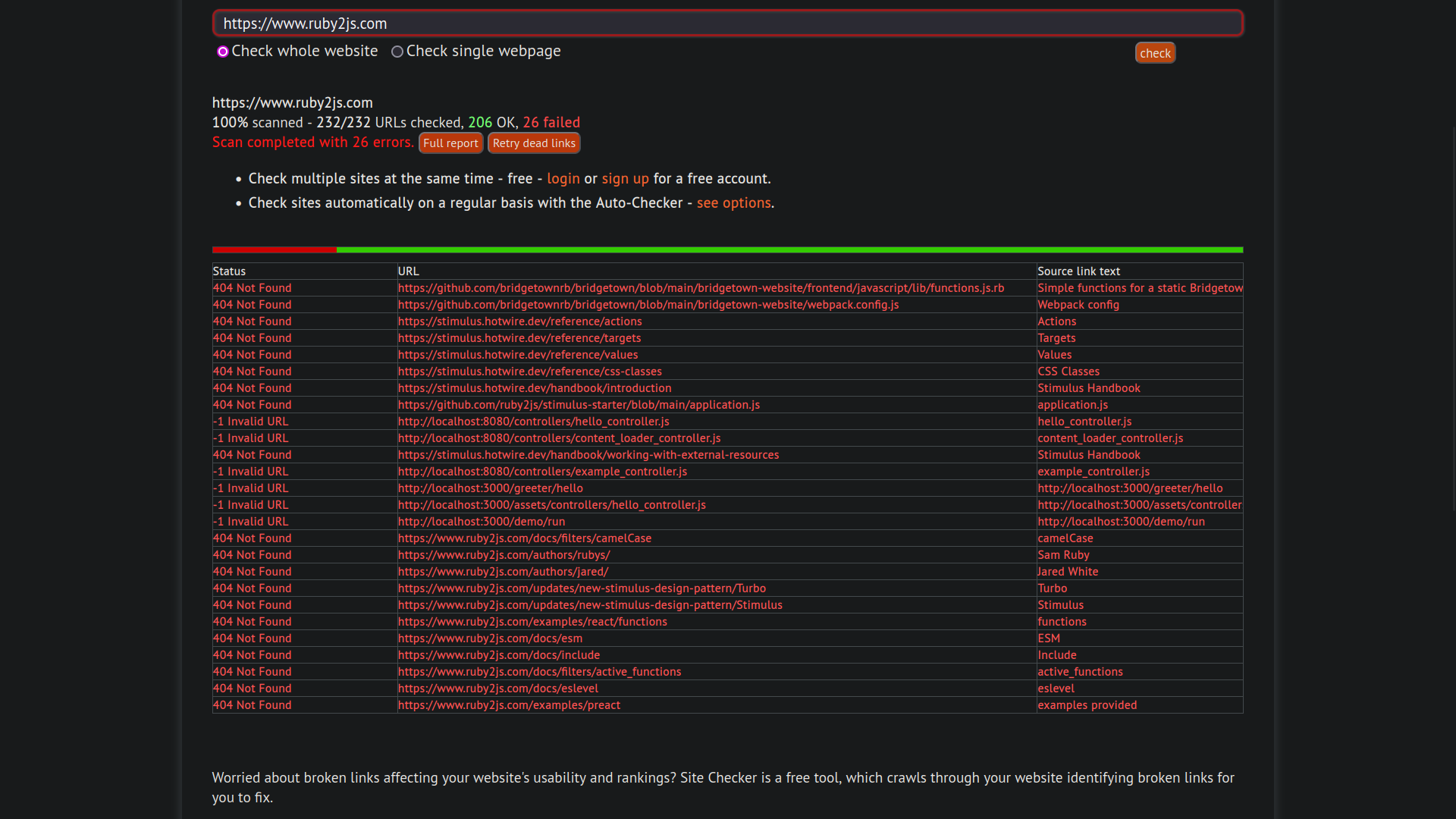 Dead links and unmaintained appearence · Issue #176 · ruby2js/ruby2js · GitHub