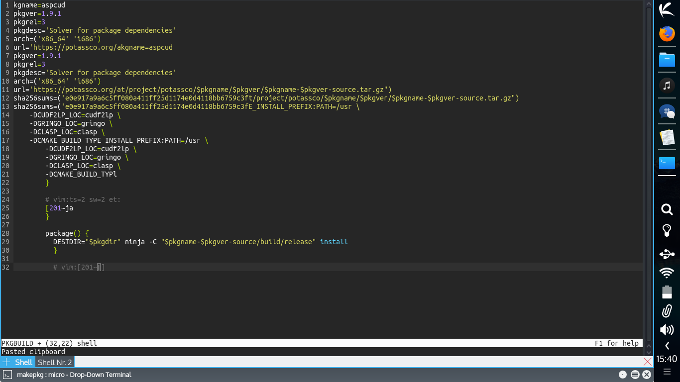 Paste fails · Issue #778 · zyedidia/micro · GitHub