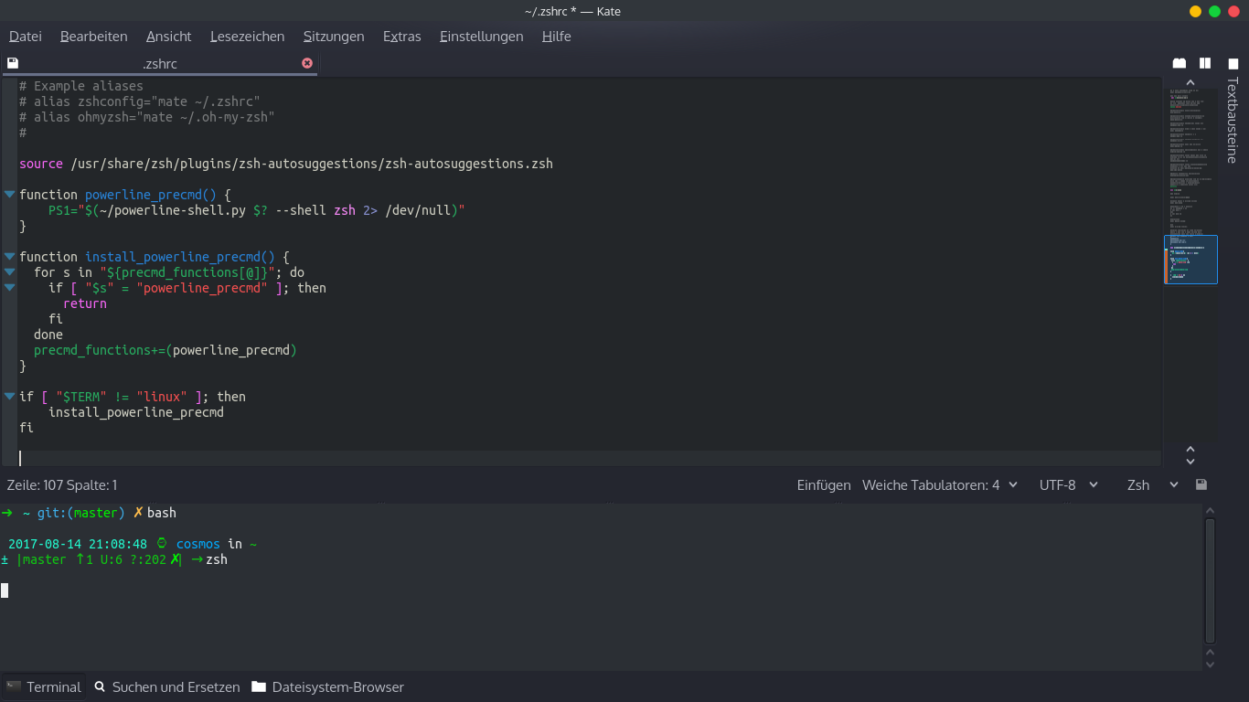 ZSH config makes it unusable · Issue #278 · b-ryan/powerline-shell · GitHub