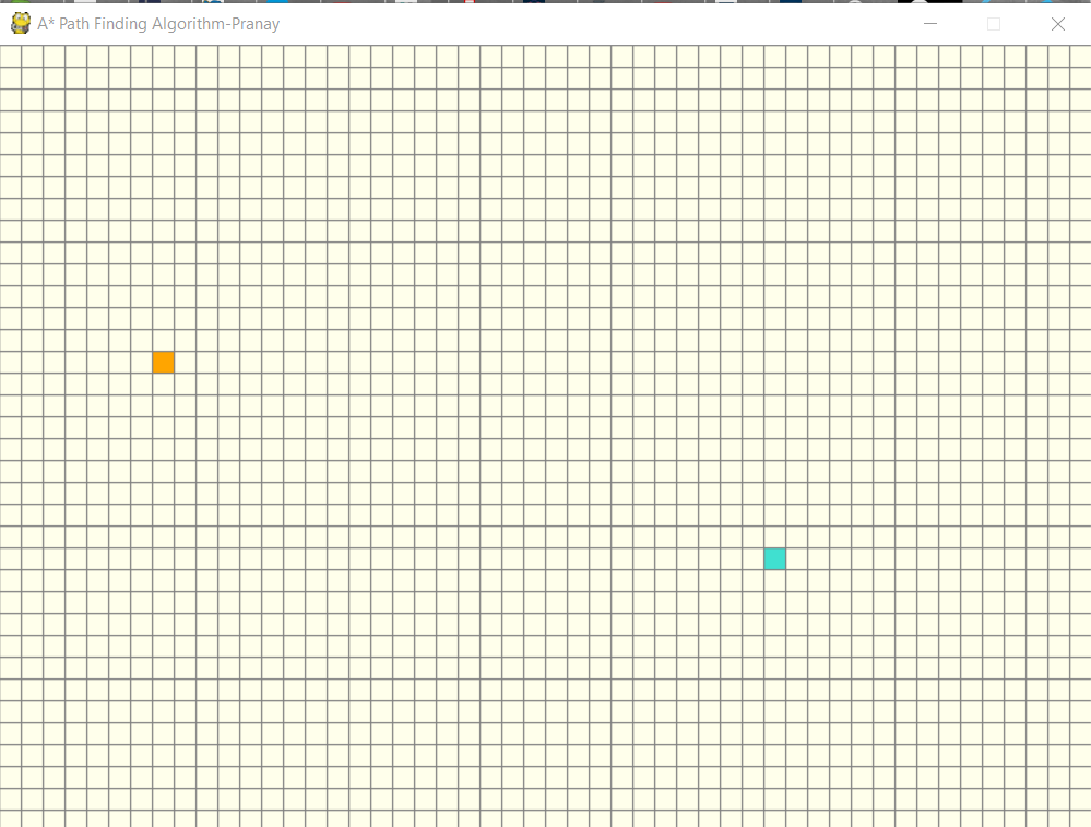 GitHub - pranayDgr8/A-STAR-algo-visualizer-with-pygame: See how A* works using python
