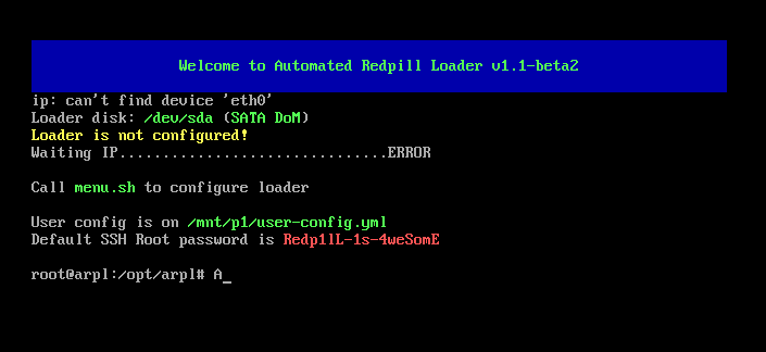 Use v1.1-beta2，Unable to work in win11&Vmware · Issue #602 · fbelavenuto/arpl · GitHub