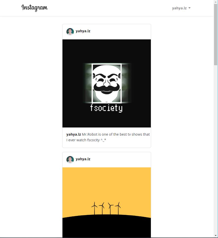 GitHub - UUinc/InstagramReplica: An Instagram Clone app using Laravel