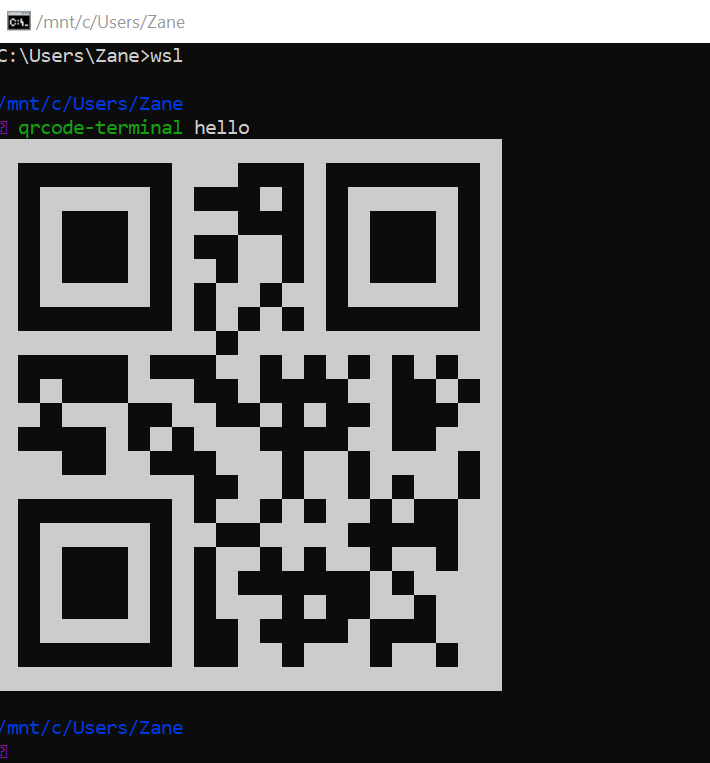 QR Code not being displayed in terminal (For react-native) · Issue #2746 · vercel/hyper · GitHub