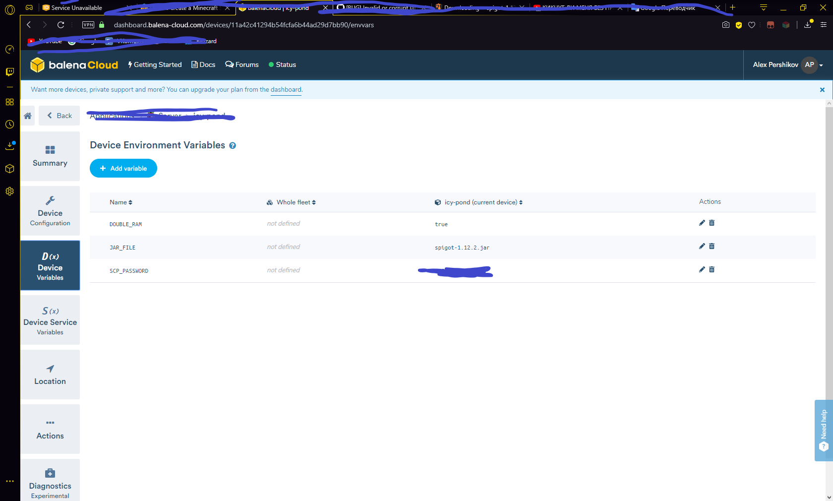 [BUG] Invalid or corrupt jarfile paper.jar · Issue #4 · AlexProgrammerDE/balena-minecraft-server ...