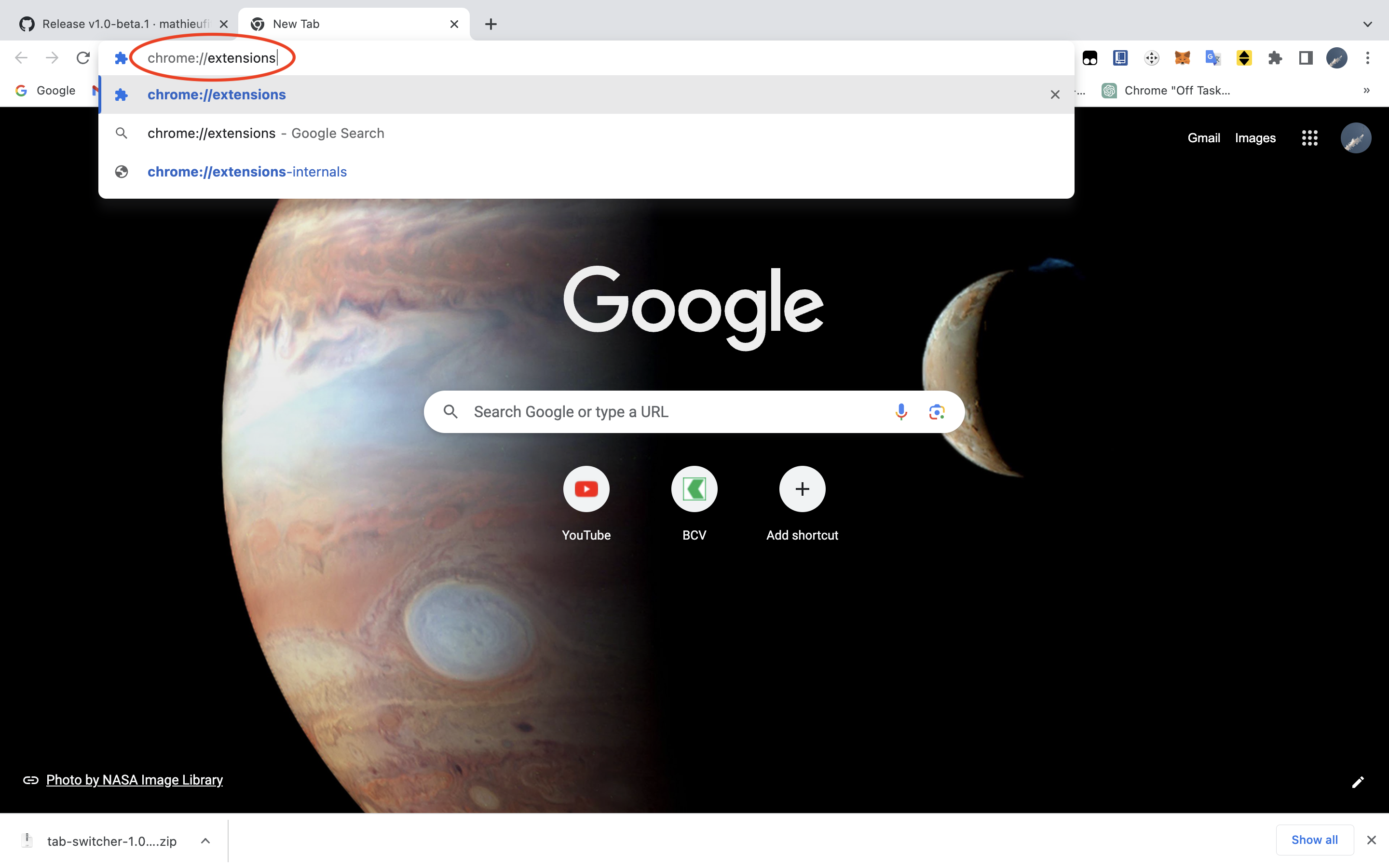 GitHub - mathieufitzgerald/tab-switcher: A Chrome Extension that will allow you to change tabs ...