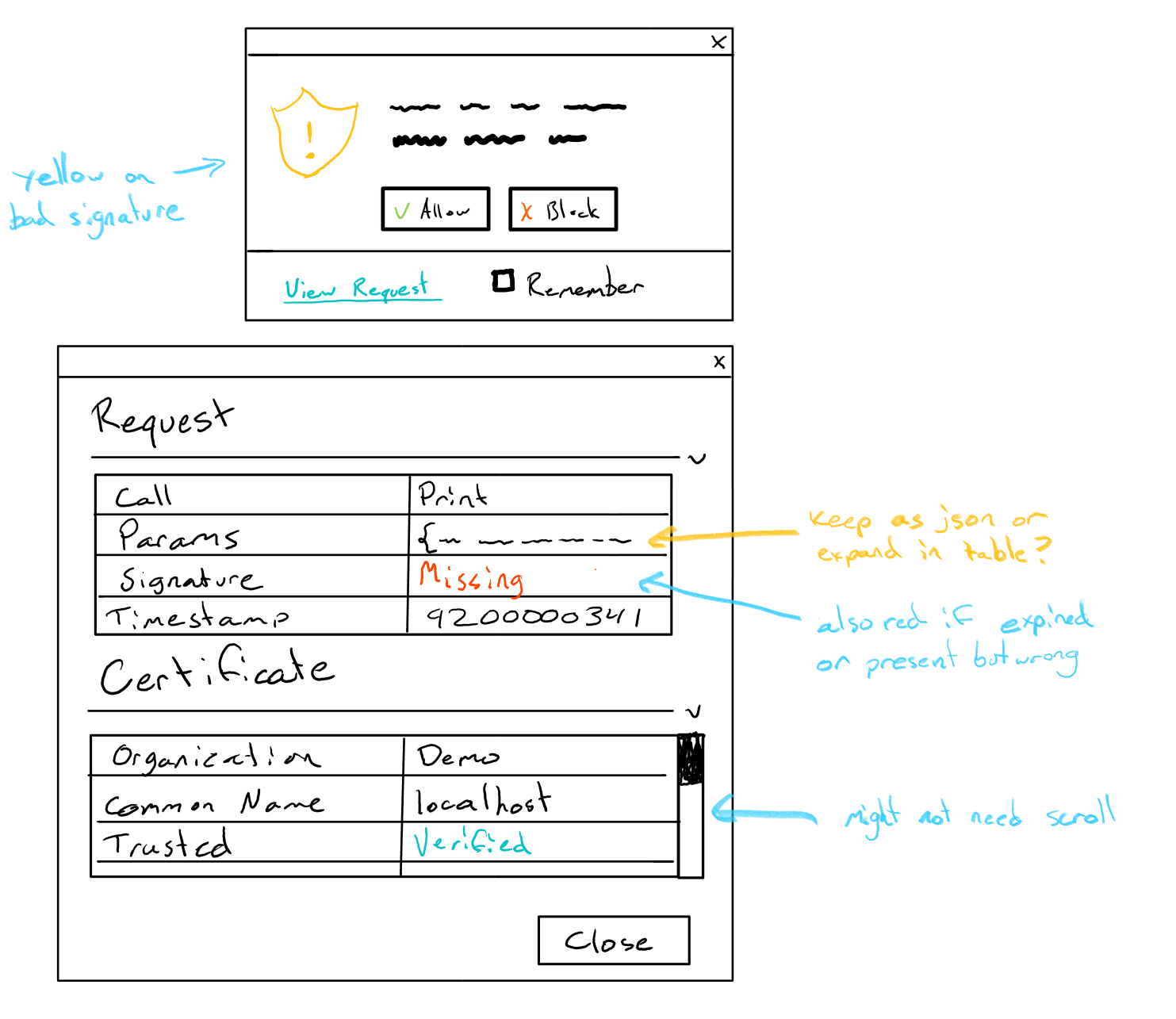 Differentiate between bad signature and bad certificate · Issue #459 · qzind/tray · GitHub