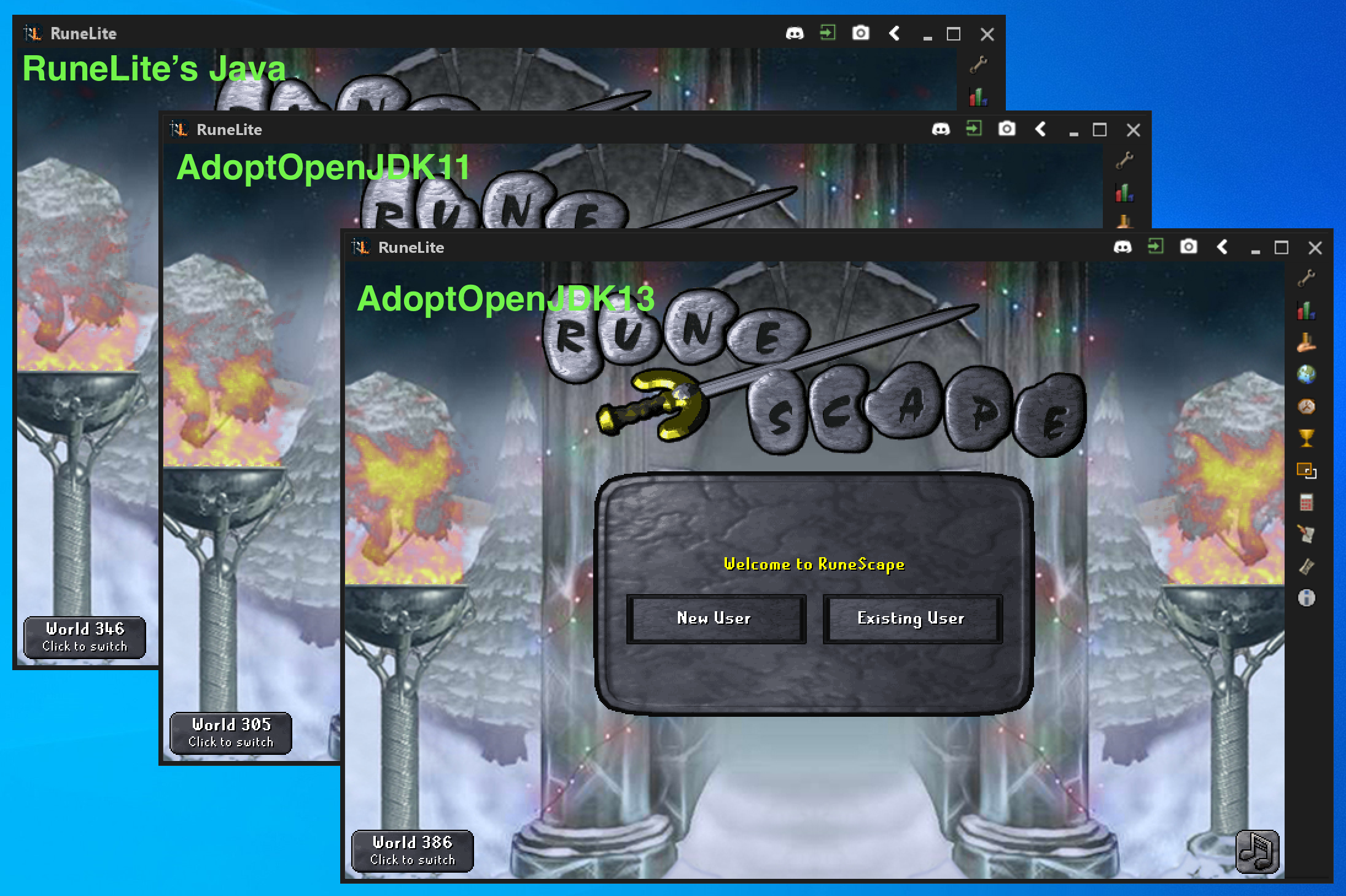 Using system-wide 125% scaling makes java applications bloated. · Issue ...