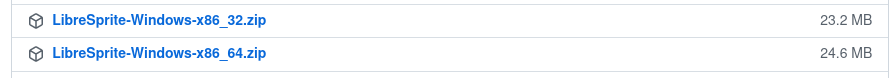 Link to Windows Installer is missing from the Downloads page · Issue #324 · LibreSprite ...