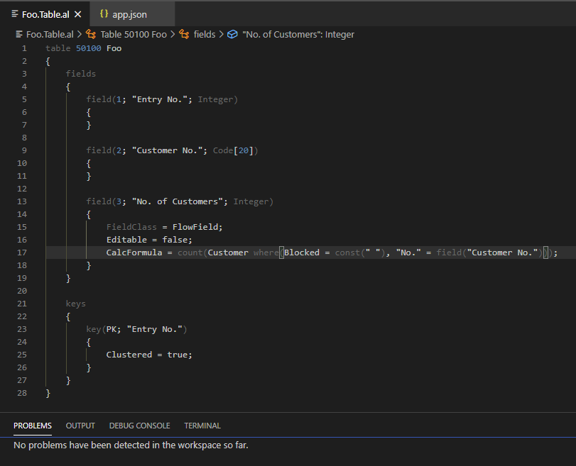 Spurious Syntax Errors When Adding Conditions To Flowfield Calcformula Expression Field