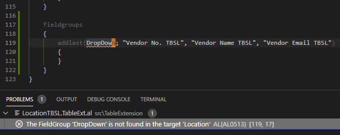 request for fieldgroup - table 14 Location - DropDown · Issue #11797 ...