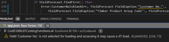 AA0242 warns spuriously for Enum/Option fields not loaded, only used to get constant member ...