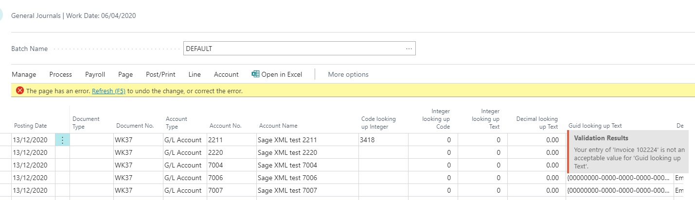 TableRelation looking up field with conflicting type is not diagnosed ...