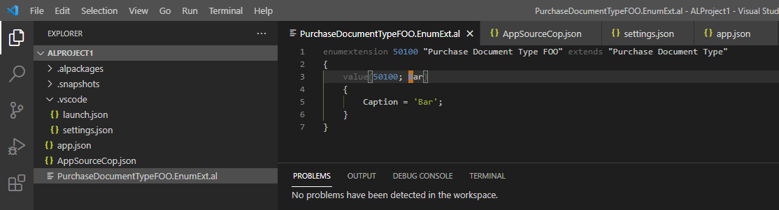 AppSourceCop rule AS0011 does not enforce mandatoryAffixes on new enumextension values · Issue ...