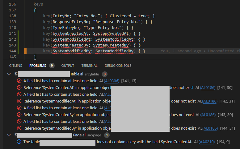 Doc for "Table System fields" says audit fields like SystemCreatedAt ...