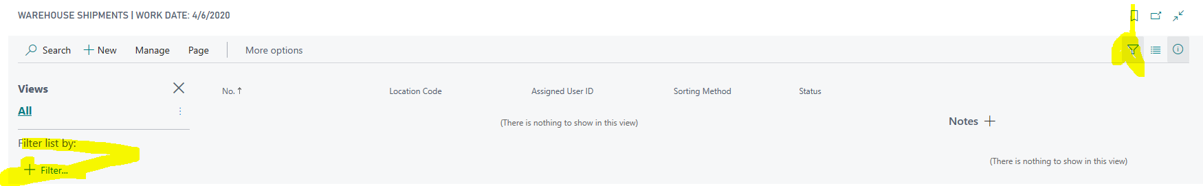 Filter Pane is not available when a Page is run with RunModal() · Issue #6201 · microsoft/AL ...