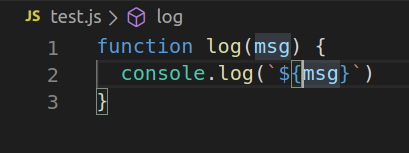 Bracket matching problem with JavaScript template literals · Issue #89001 · microsoft/vscode ...