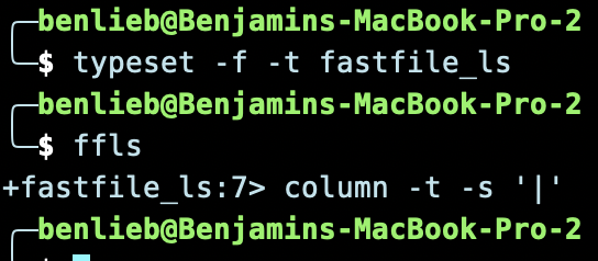 Fastfilels Outputs Nothing Although I Have Several Shortcuts In ~fastfile · Issue 9151