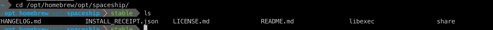 could not find spaceship.zsh while installing by homebrew · Issue #1252 · spaceship-prompt ...
