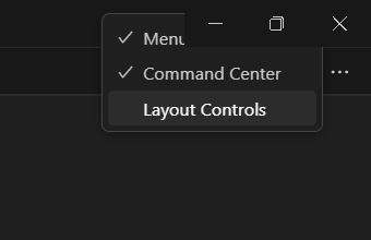 Context Menu on the Title Bar is behind the close button. · Issue ...