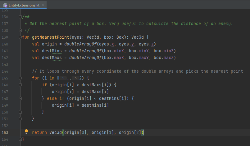 [BUG] ScanExtraRange makes KillAura not hit + possible Solution · Issue #759 · CCBlueX ...