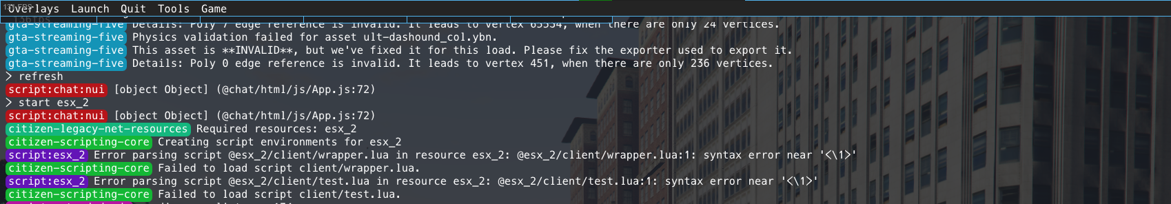 Escrowed script does not load if resource_type is added to fxmanifest · Issue #1355 · citizenfx ...