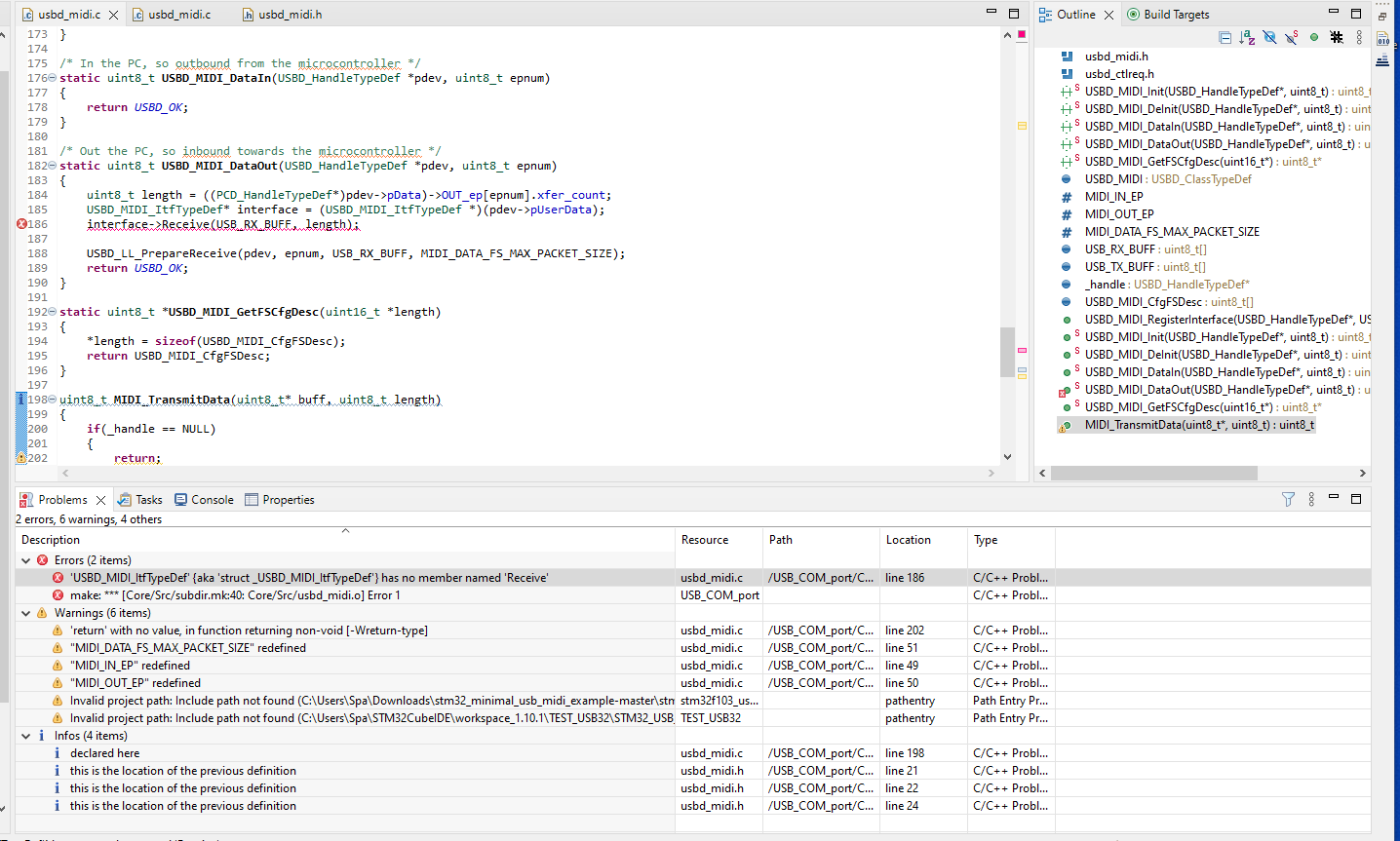 In Device Manager, the error is shown in Figure · Issue #1 · beunprogrammeur/stm32_minimal_usb ...