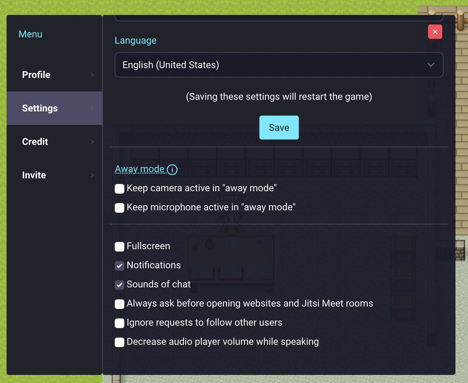 Camera gets reenabled in away mode · Issue #2936 · workadventure/workadventure · GitHub