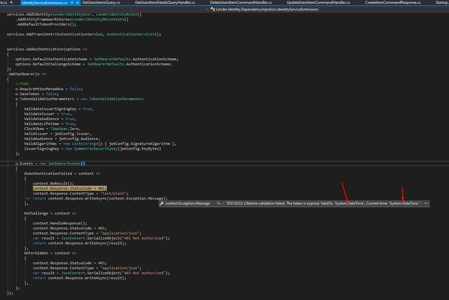 JwtSecurityTokenHandler.ValidateToken Error message unclear. · Issue #1591 · AzureAD/azure ...