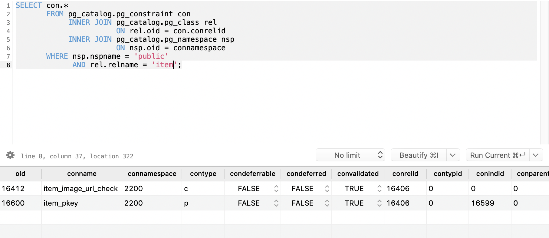 Check constraints disappearing from Structure View · Issue #1815 · TablePlus/TablePlus · GitHub