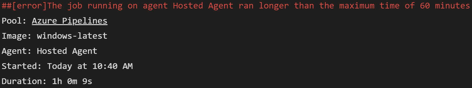 DotNetCoreCLI publish timeout · Issue #14932 · microsoft/azure-pipelines-tasks · GitHub