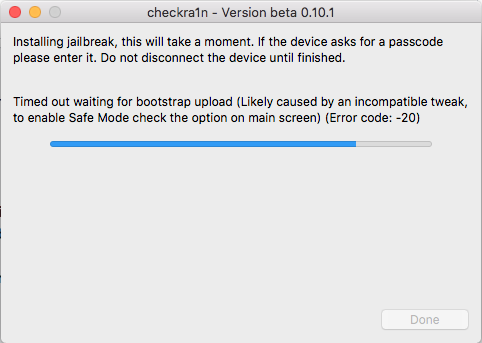 iPad air 2 error -20 · Issue #1192 · checkra1n/BugTracker · GitHub