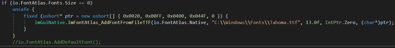 Russian letters · Issue #267 · ImGuiNET/ImGui.NET · GitHub