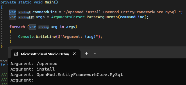 Wrong Command Usage Error When Using Openmod Install Command · Issue 574 · Openmodopenmod