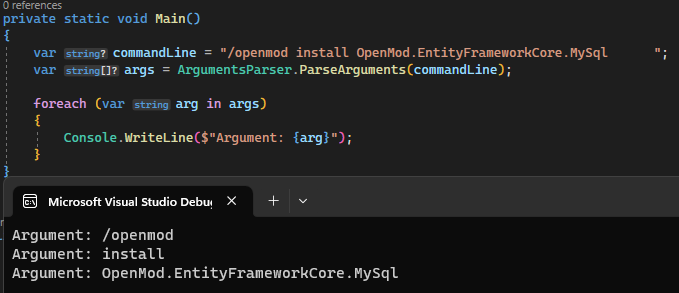 Wrong command usage error when using /openmod install command · Issue #574 · openmod/openmod ...