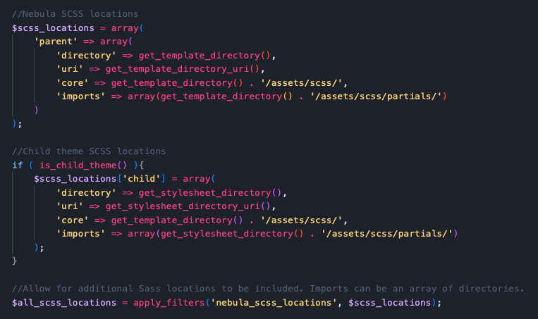 Make sure Nebula can help process Sass for individual custom block styles · Issue #2232 ...