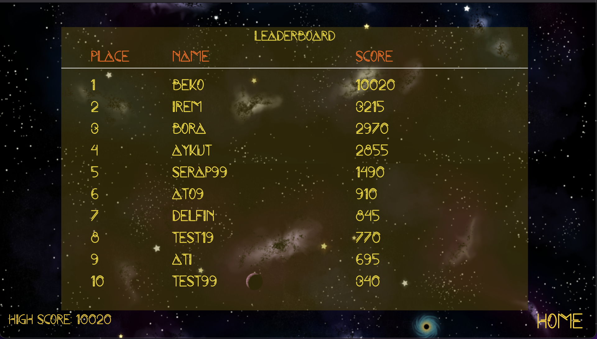 GitHub - MertAtakanOnrat/AdAstra: A Space Game designed with Unity and C#