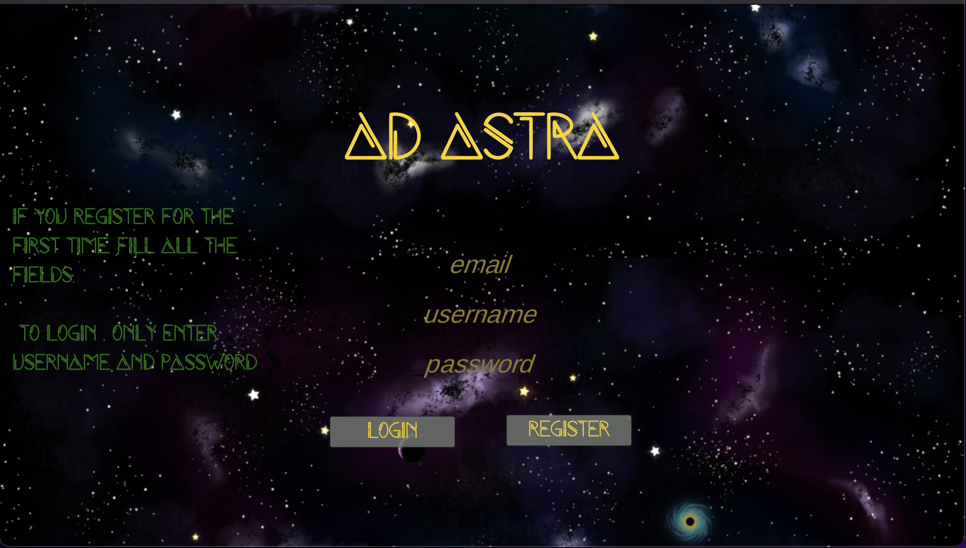 GitHub - MertAtakanOnrat/AdAstra: A Space Game designed with Unity and C#