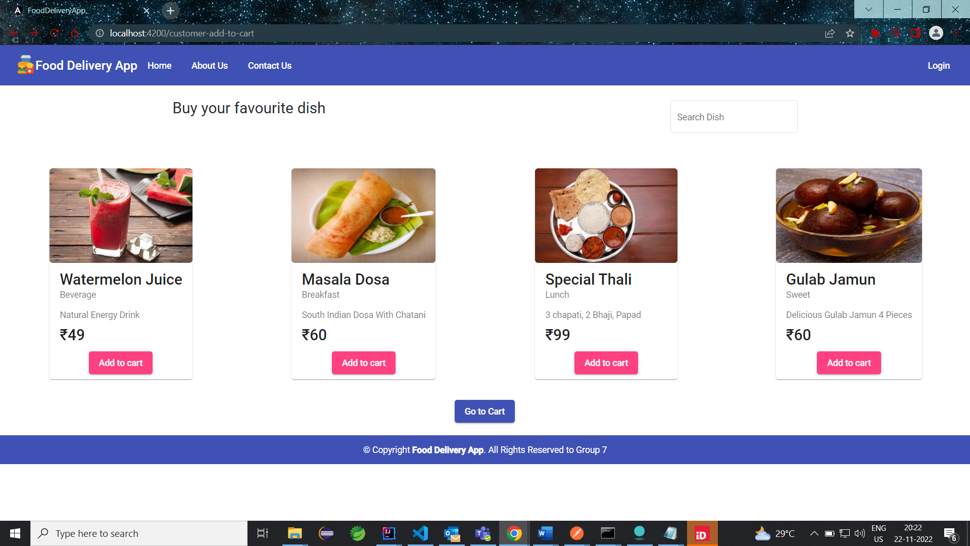 GitHub - imkingofuniverse/FoodDeliveryApplicationAngular