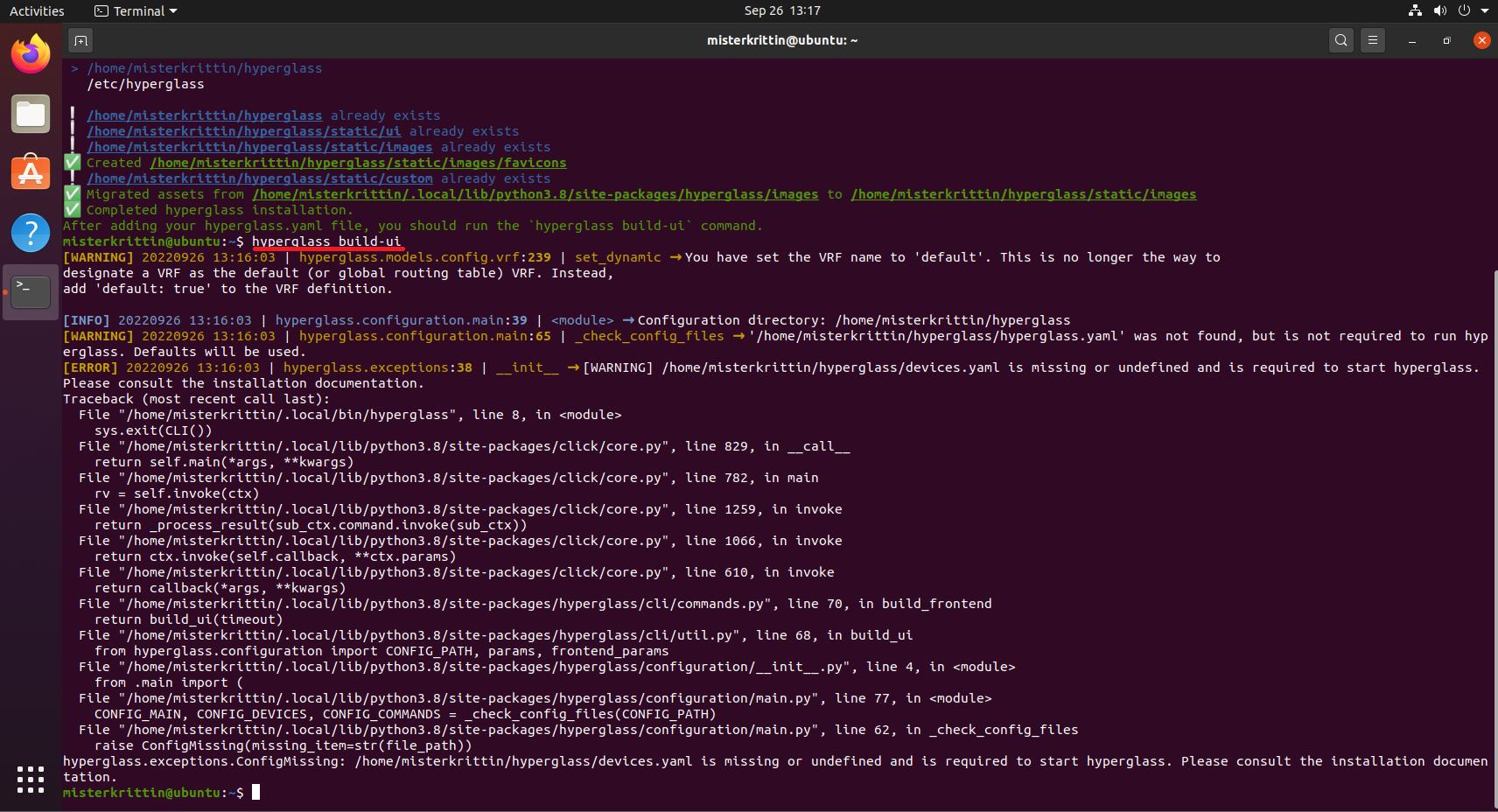 Unable to create build-ui · Issue #213 · thatmattlove/hyperglass · GitHub
