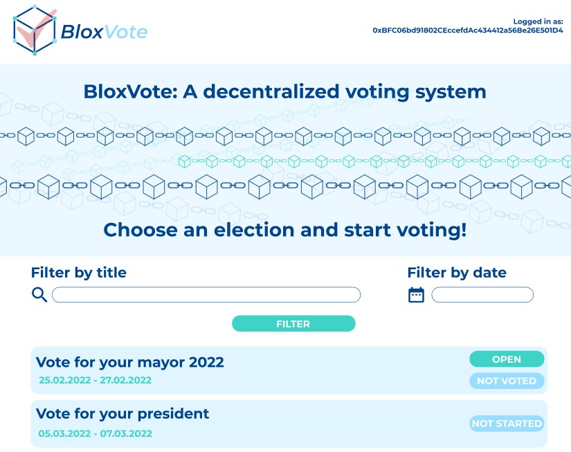GitHub - EnacheAlexandru/BloxVote: A decentralized voting system using blockchain.