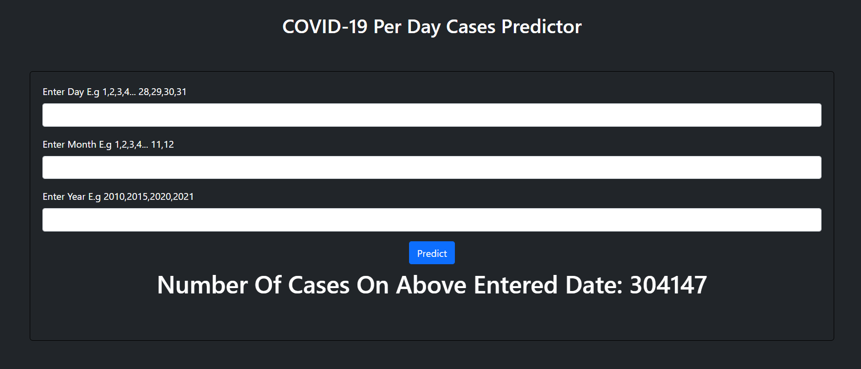 GitHub - ujjwal-dhiman-ai/COVID-19-Per-Day-Cases-Predictor