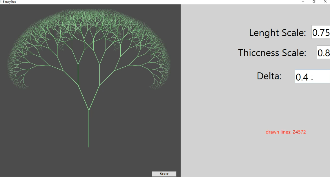 GitHub - raid-teyar/Fractal-Tree: Fractal tree generator