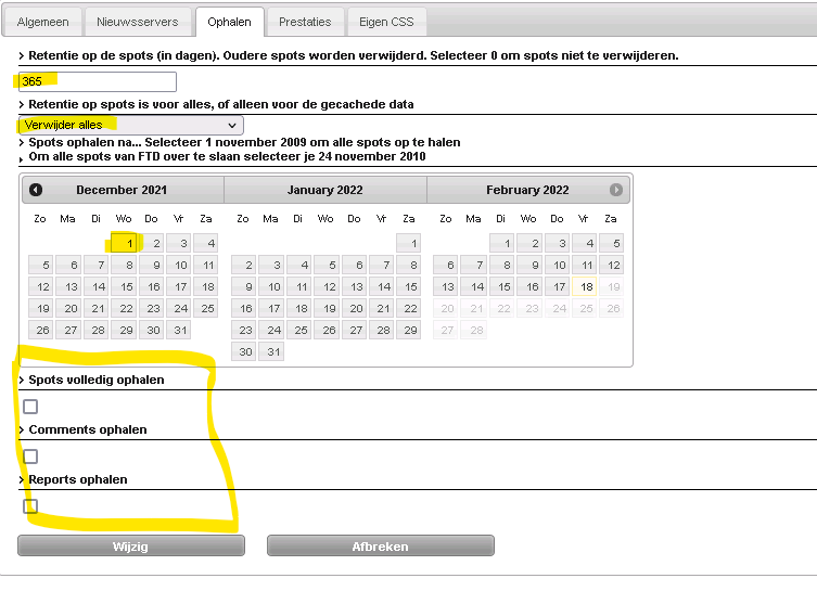 Is There A Way To Limit Spotweb S Database Size · Issue 747 · Spotweb Spotweb · Github