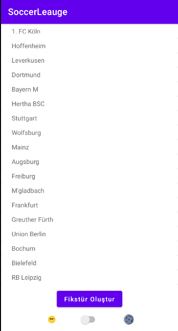 GitHub - mertbuyuk/SoccerLeague-MVVM