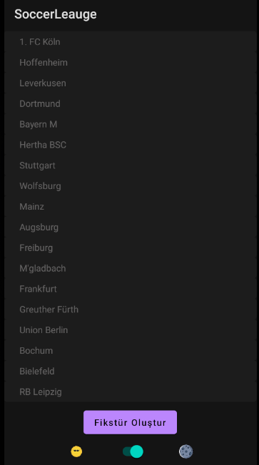 GitHub - mertbuyuk/SoccerLeague-MVVM