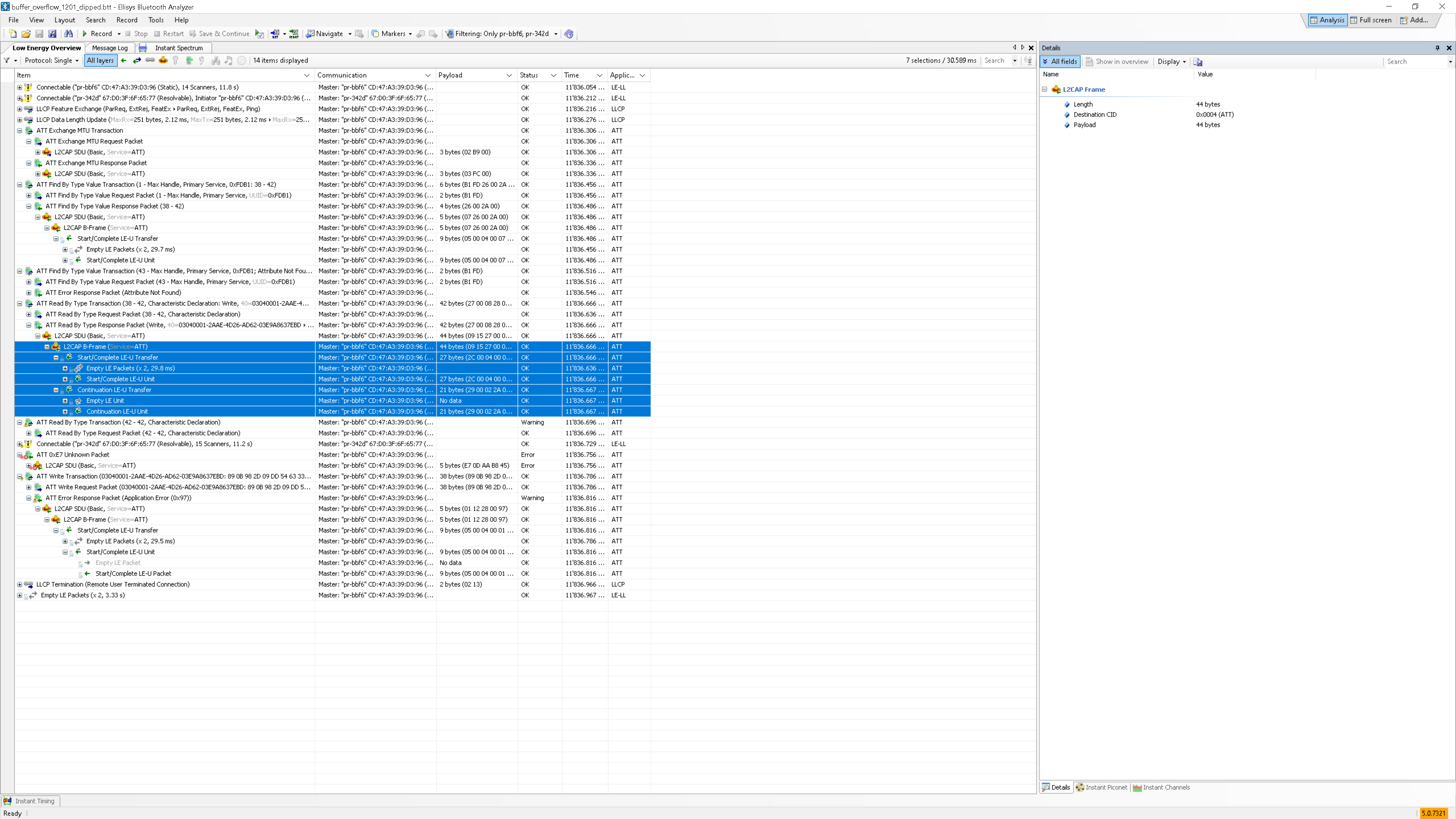 Bluetooth: controller: tx buffer overflow error · Issue #30378 · zephyrproject-rtos/zephyr · GitHub