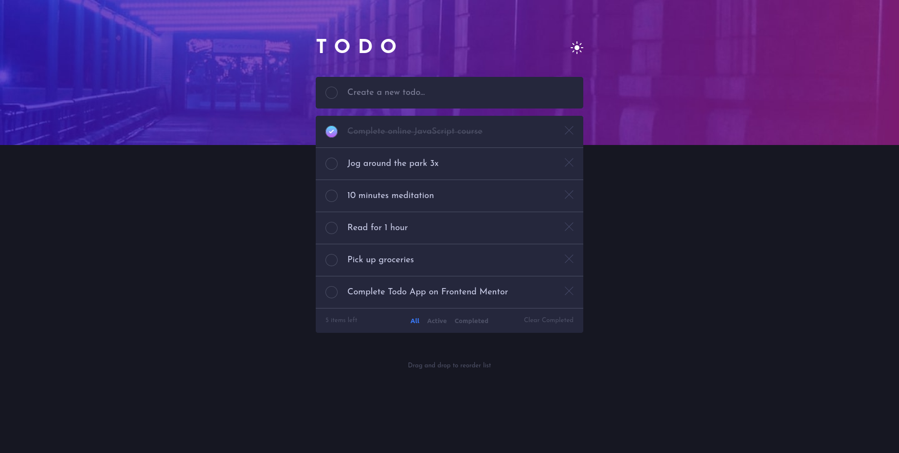 GitHub - SakonBel/Todo-app--FEM