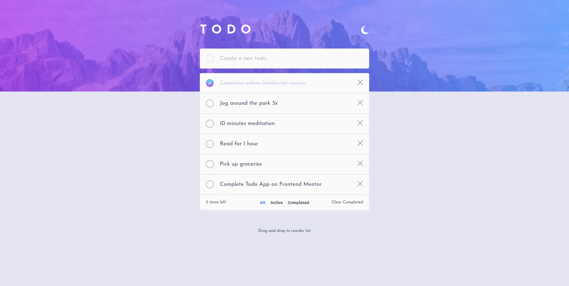 GitHub - SakonBel/Todo-app--FEM