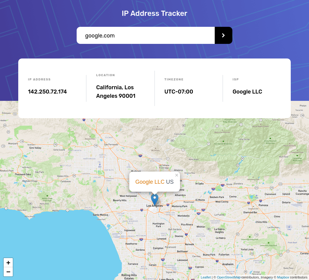 GitHub - SakonBel/ip-address-tracker-FEM