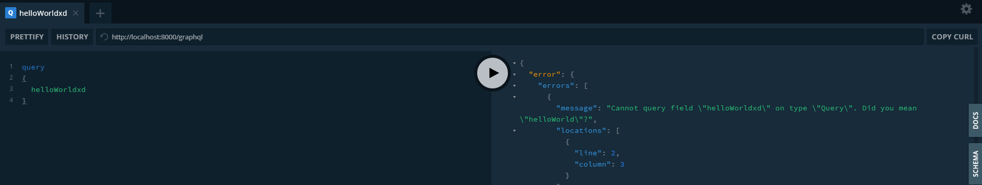 Playground is not updating · Issue #1309 · graphql/graphql-playground · GitHub